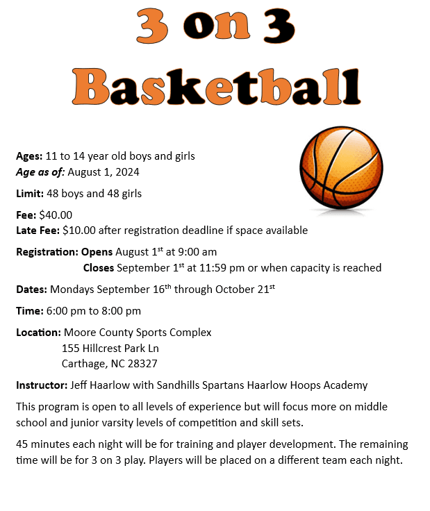 Parks & Recreation | Moore County, NC